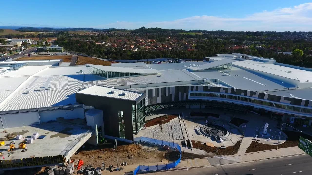 drone narellan nsw opening day town centre 8am 15, 9, 2016 - YouTube