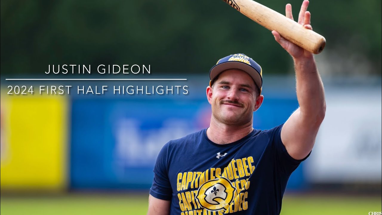 Justin Gideon 2024 First Half Highlights (Quebec Capitales - Frontier ...