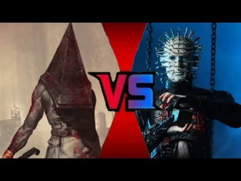 Pyramid head VS Pinhead | drawing cartoons 2 - YouTube