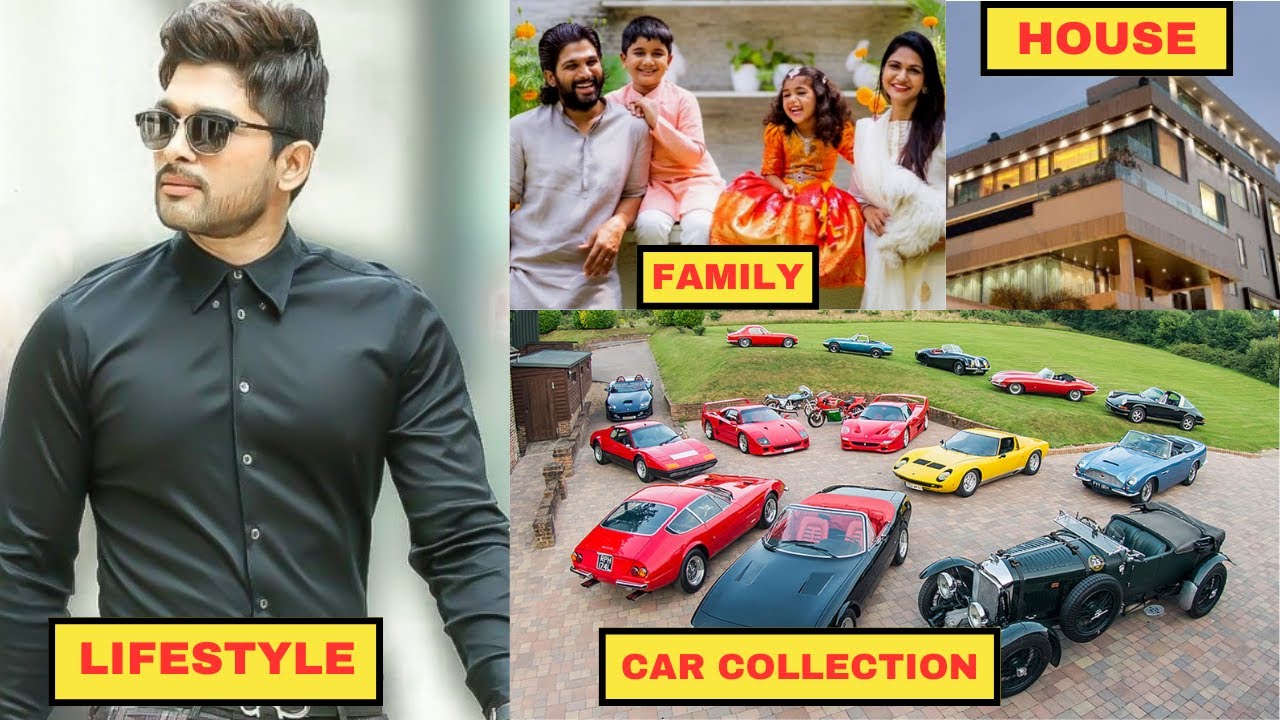 Allu Arjun Lifestyle 2025 | Real Life Partner | And House - YouTube