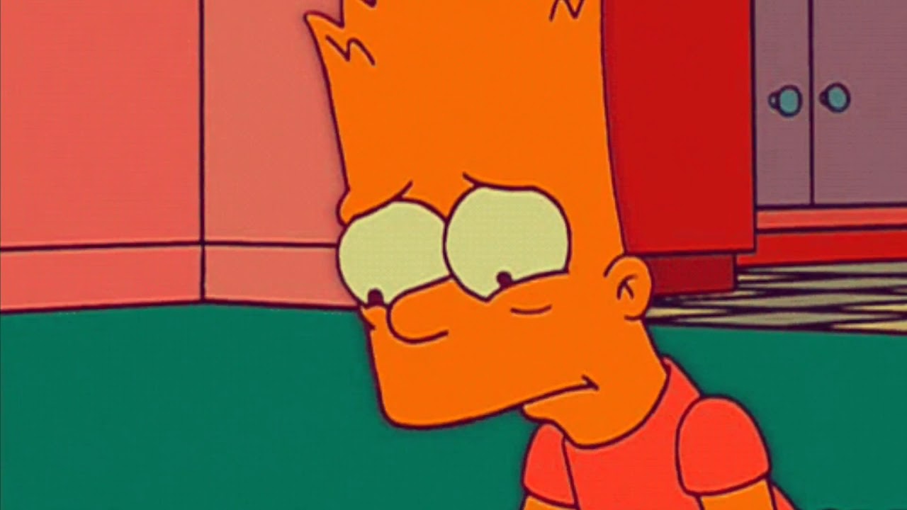 BART SIMPSON SAD EDIT Get you the moon-kina - YouTube