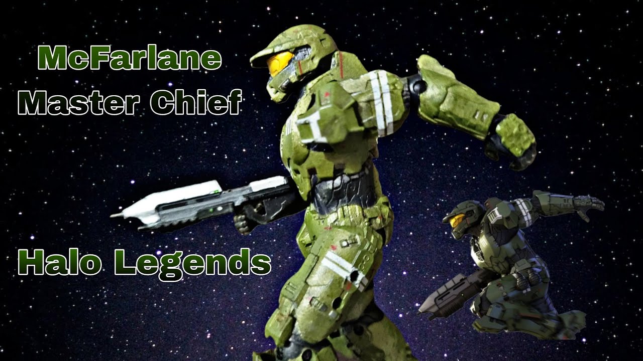Master Chief Halo Legends McFarlane Toys Review - YouTube