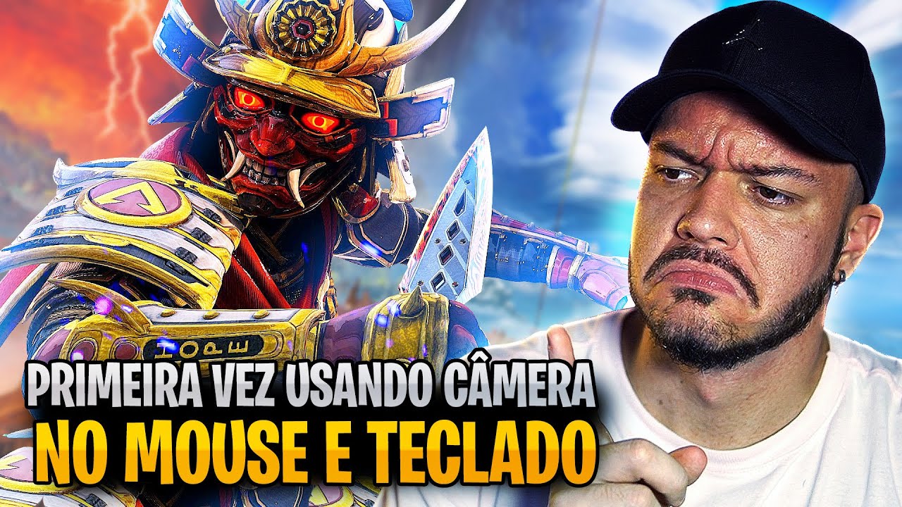 Usando CÂMERA no TECLADO e MOUSE pela PRIMEIRA VEZ! | APEX LEGENDS ...
