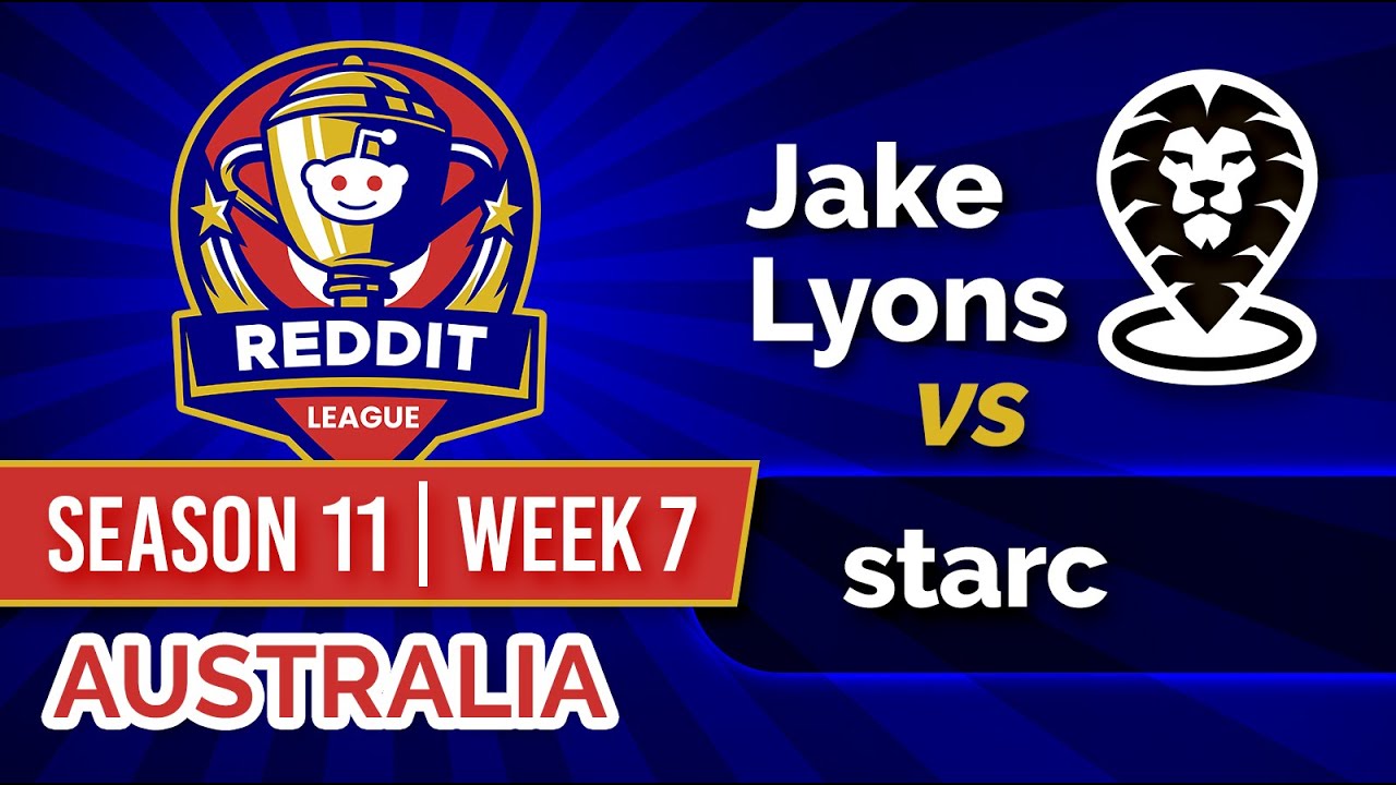 Aussie Aussie Aussie - Reddit League S11W7 (Australia) - Div. 3 (vs ...