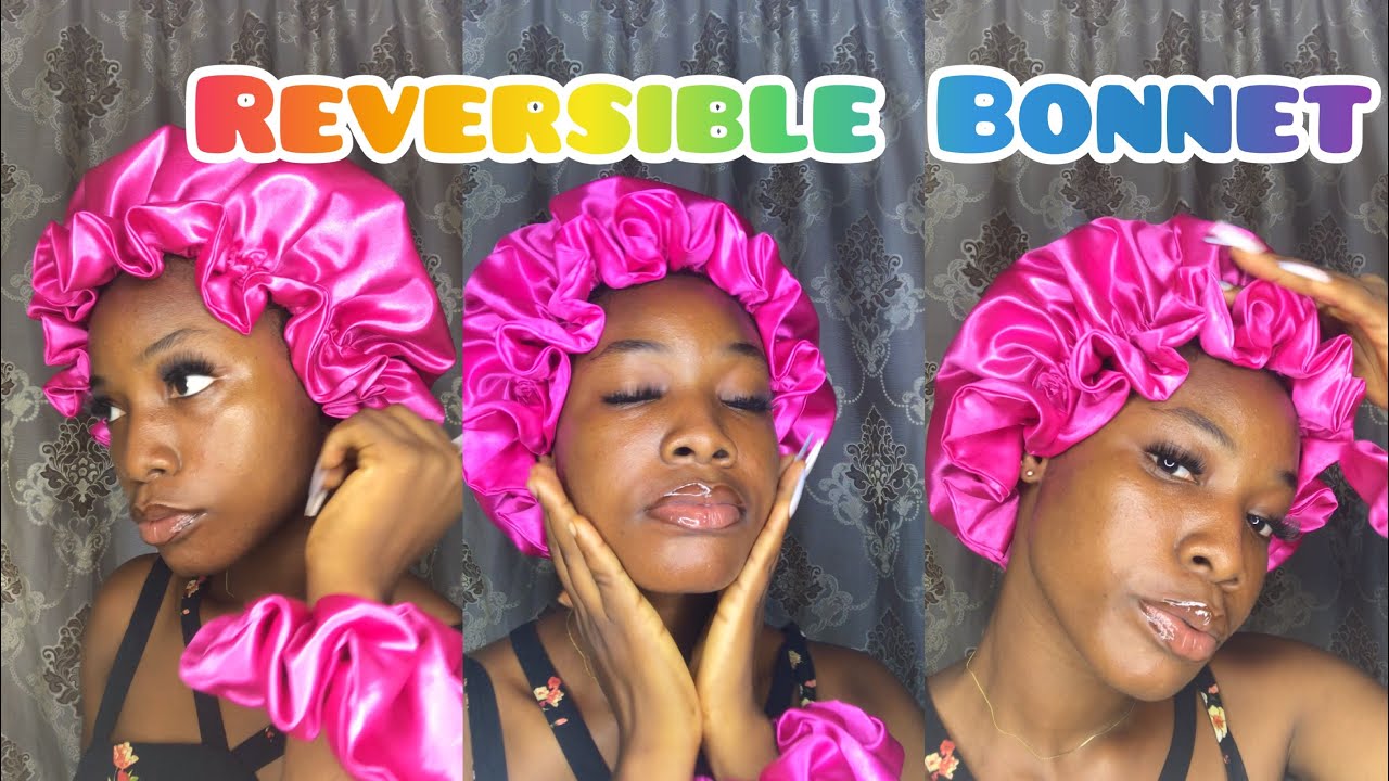How to make a Reversible Bonnet|Beginners Friendly|Ruffled Bonnet #diy ...