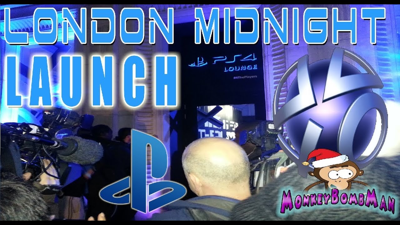 Playstation 4 : Midnight Launch Covent Garden LONDON #ps4 - YouTube