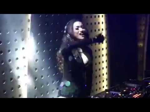 Amel Alvi the hottest Indonesia sexiest dj live dj set X lighting show