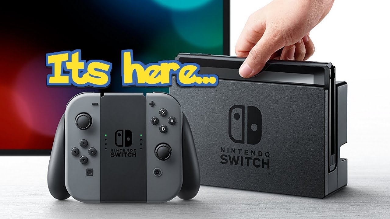 Nintendo Switch Unboxing [Black] - YouTube