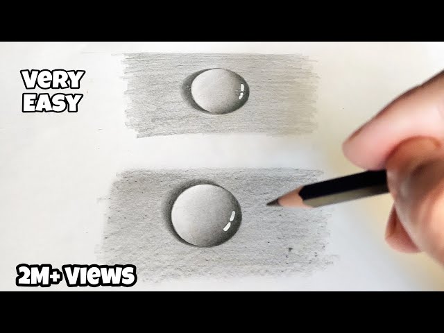 How To Draw Water Droplets Step By Step