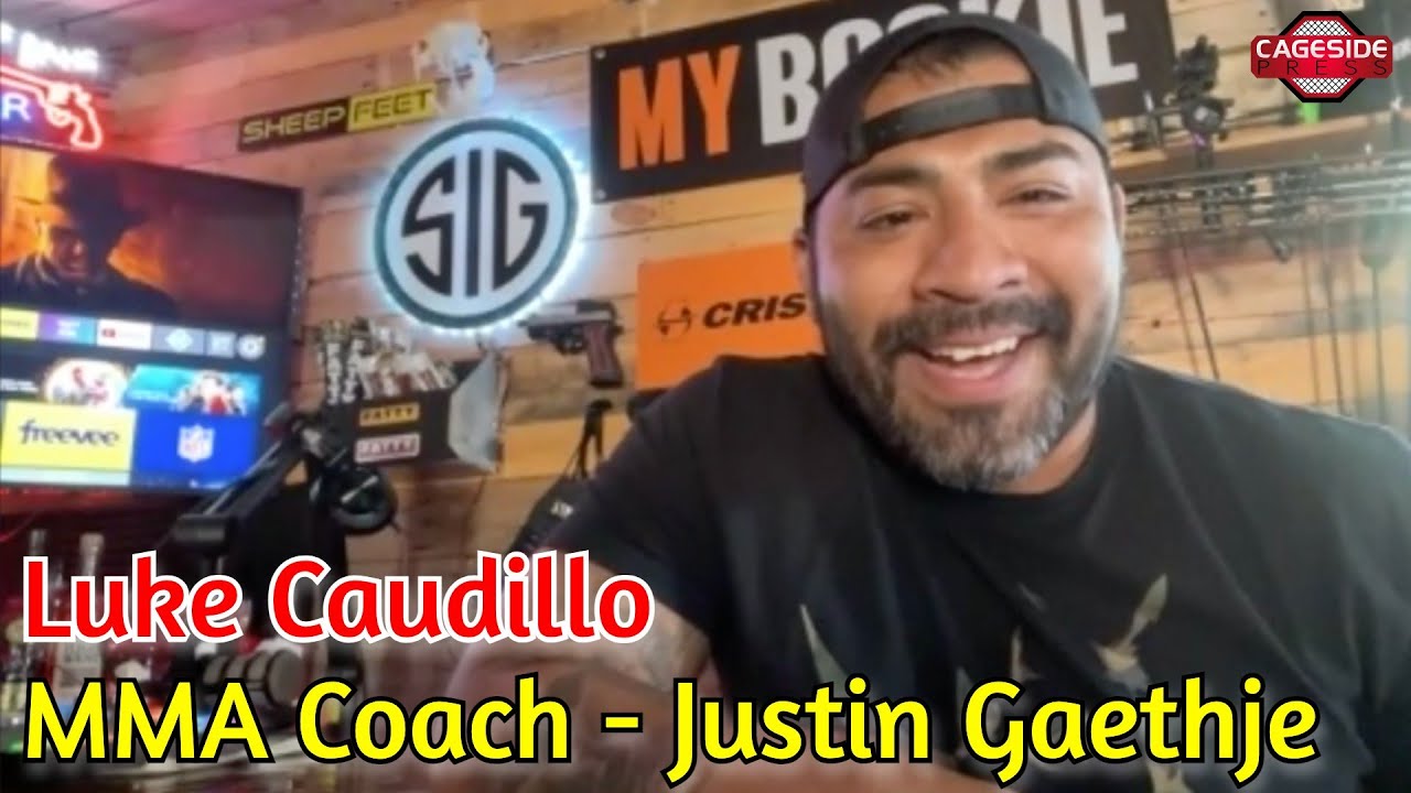 Luke Caudillo, Coach For Justin Gaethje, Talks Training Justin, Early ...