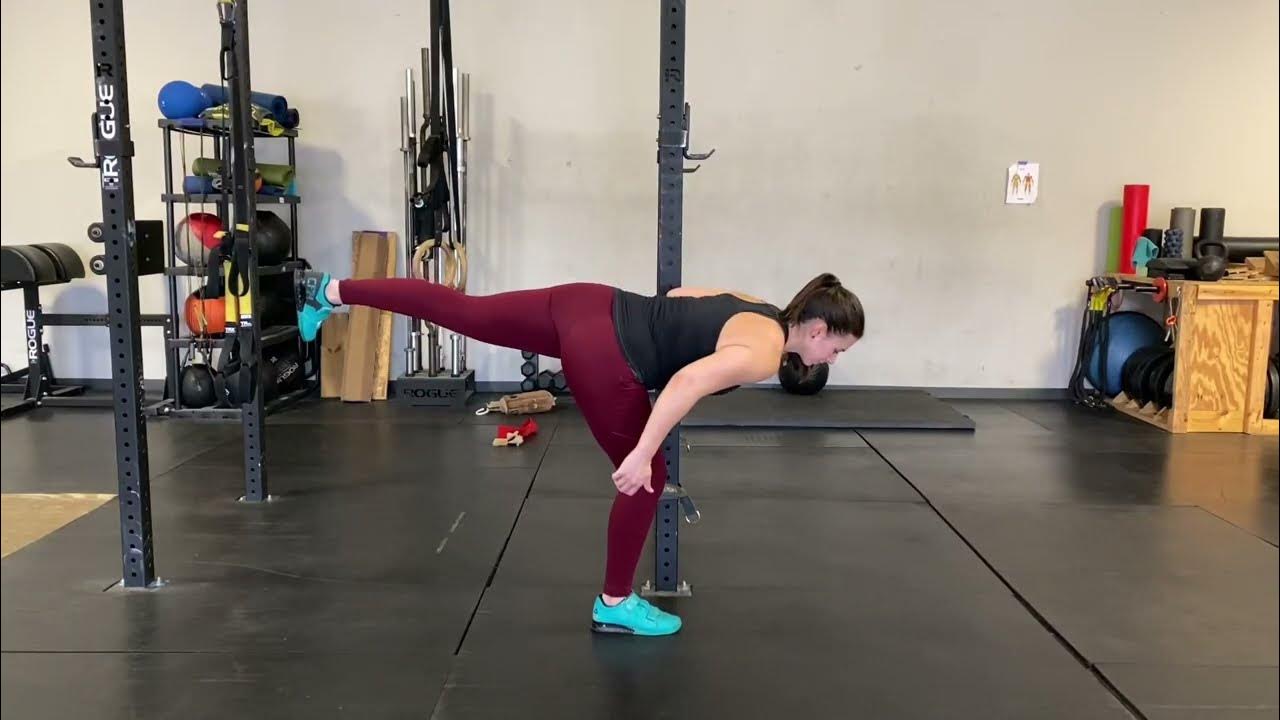 Hip Airplane Exercise Youtube