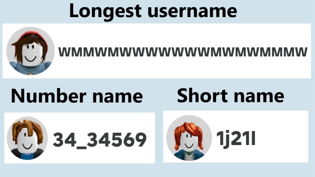 Roblox Usernames Tips And Tricks - YouTube