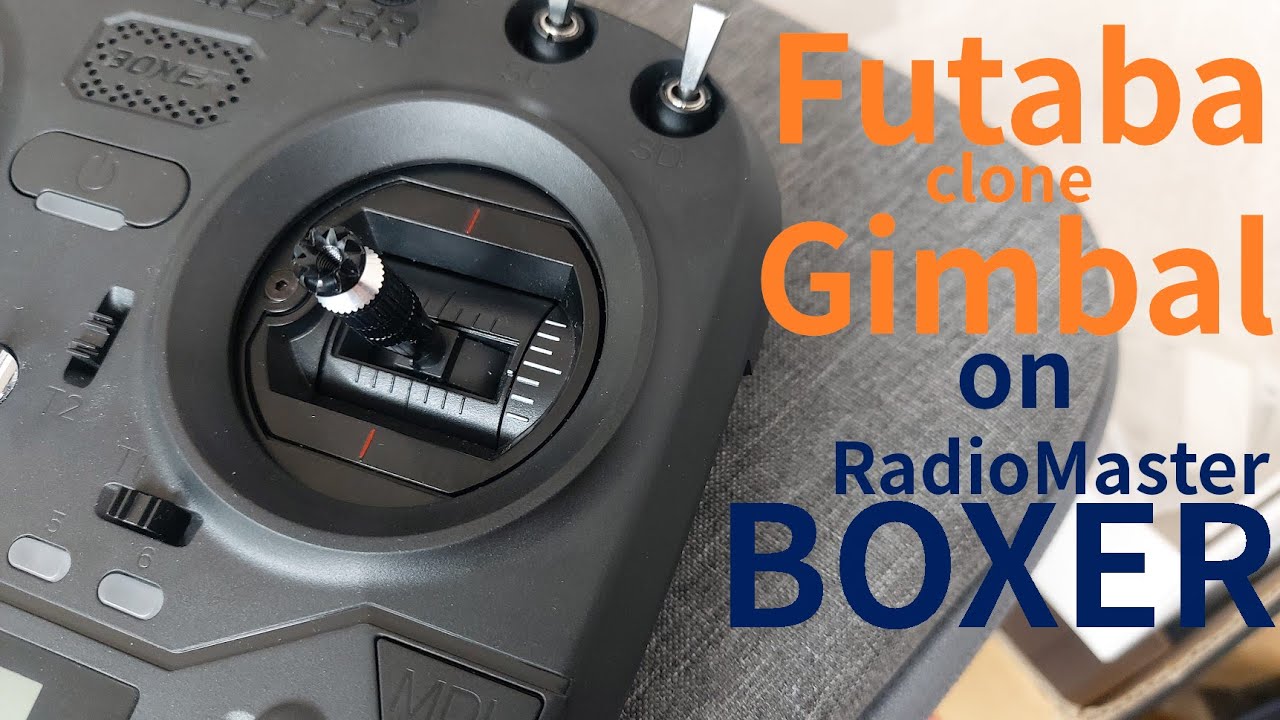 BOXER + Futaba clone Gimbal - YouTube