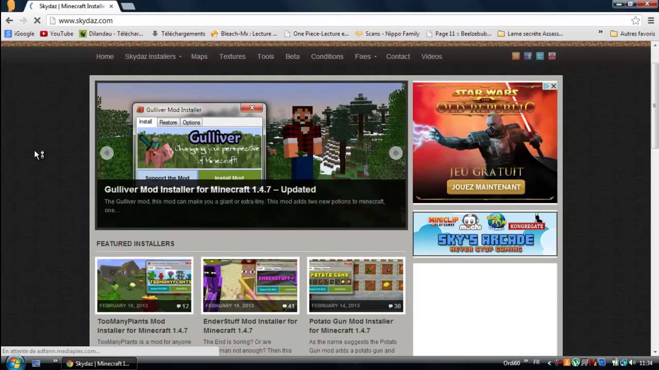 comment installer des mods sur Minecraft PART-1 - YouTube