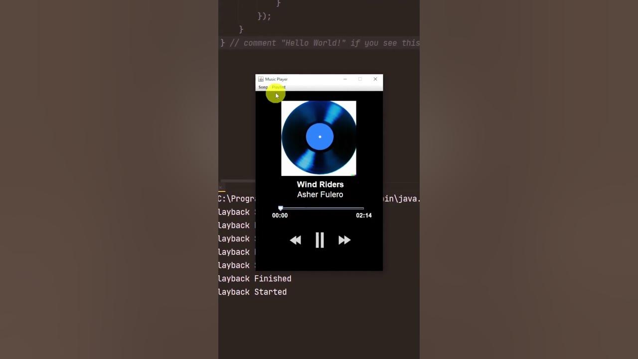 I learned a lot from making this app in Java (Music Player GUI) - YouTube