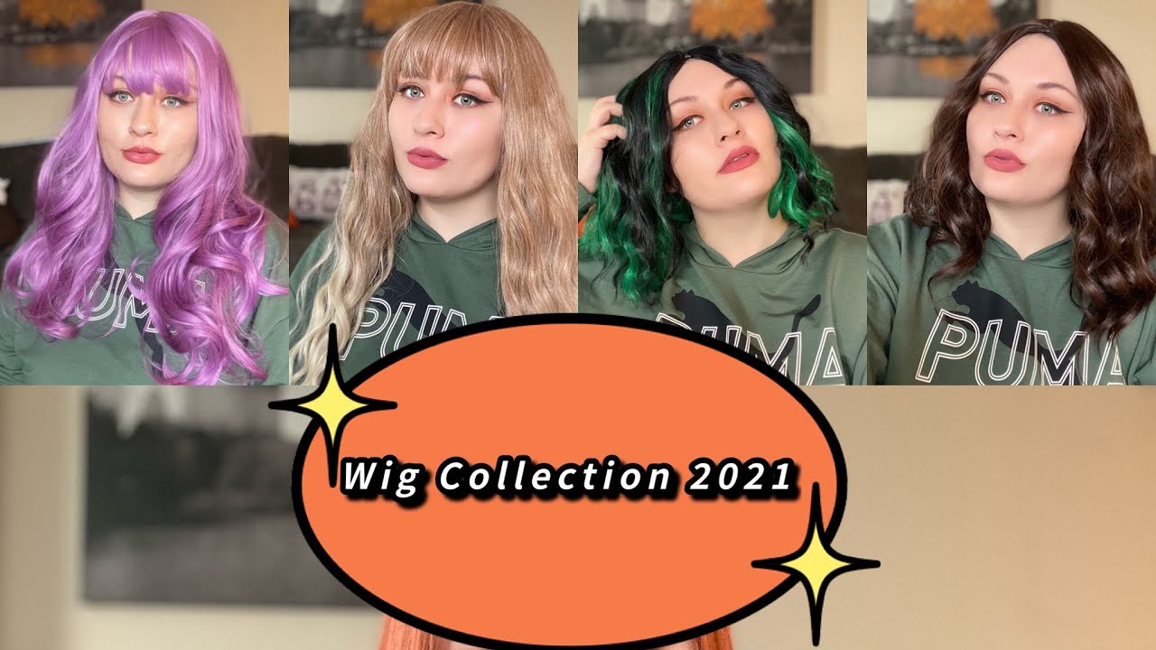 My Wig Collection 2021 Over 20 Wigs - YouTube
