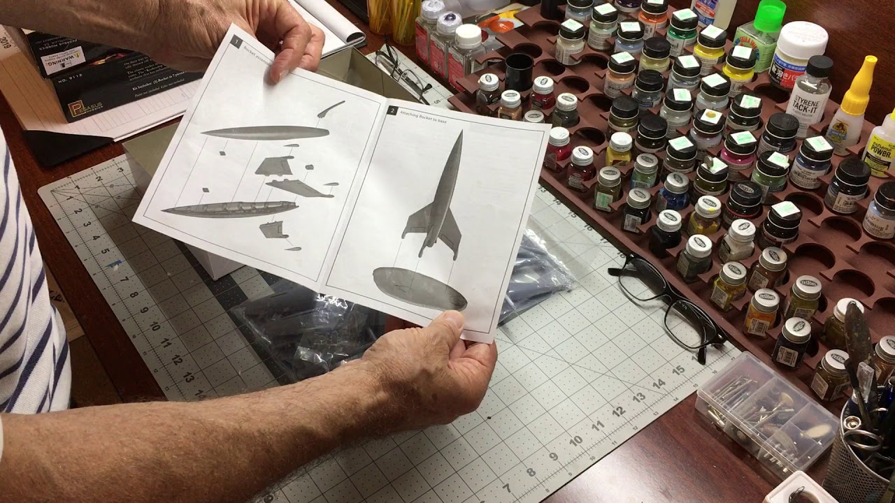 Rocketship X-M & The LUNA Rocketship Model Kits by: Pegasus Hobbies ...