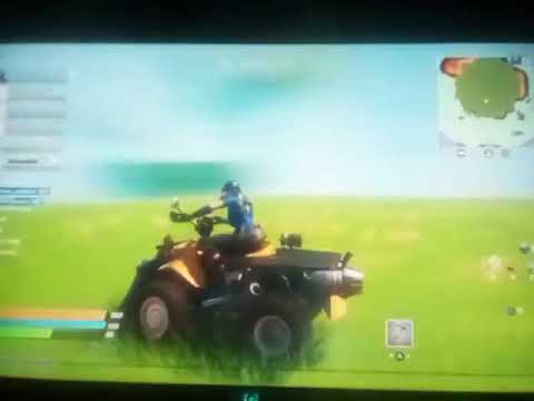 I'm driving my ATV in fortnite - YouTube