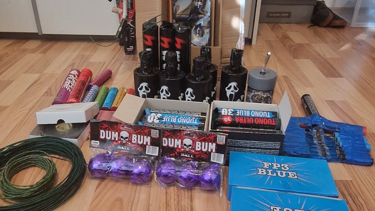 Colecție de petarde 2024-2025 Scream 100 etc - YouTube