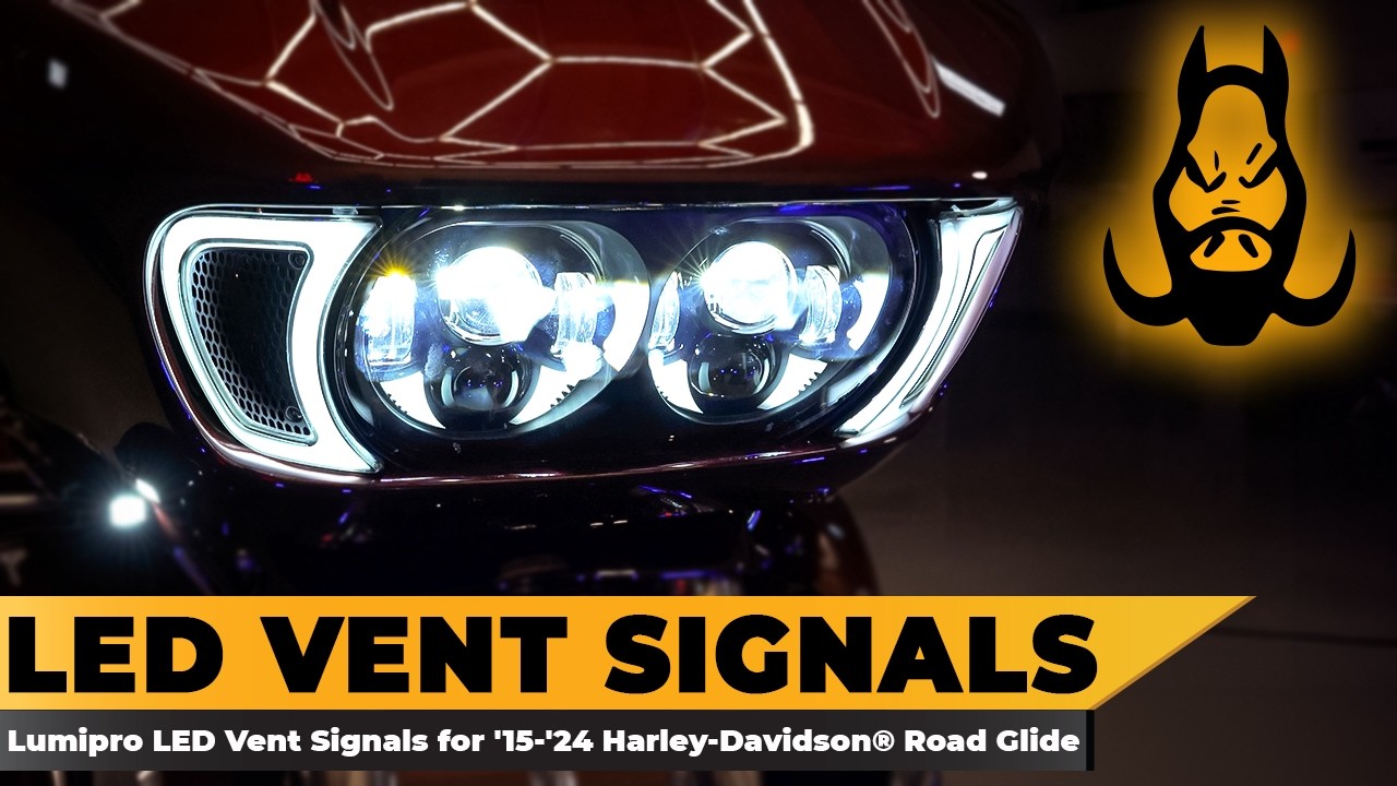Need MORE LIGHT on Your '15-'24 Harley® Road Glide? Introducing ...