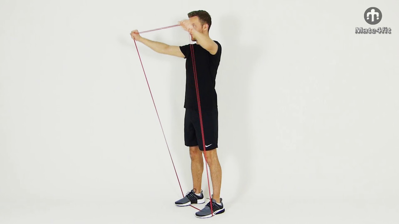 RESISTANCE BAND WORKOUT - Shoulder Lift to Splitter - Ideal für Home ...