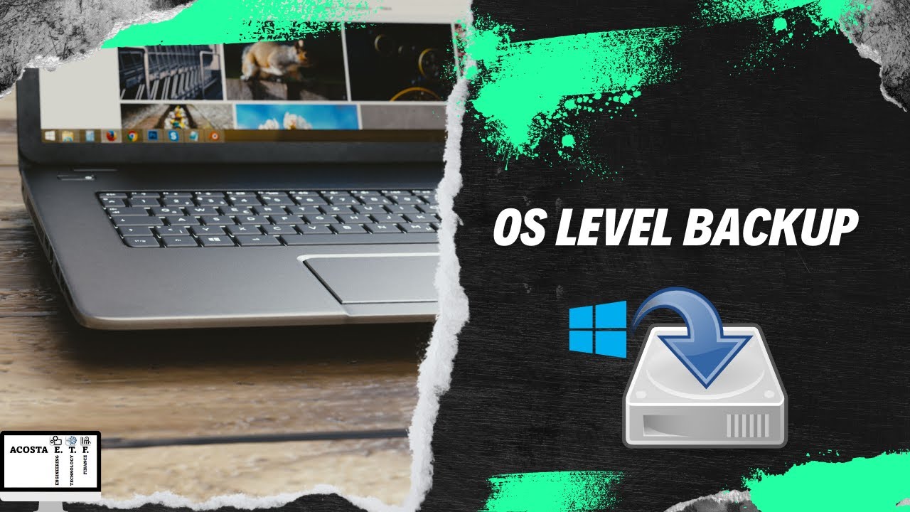 Windows OS Level Backup | Save hours From The Restore Process! - YouTube