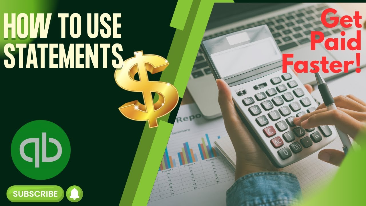 QuickBooks Desktop Statement How-To Guide - YouTube