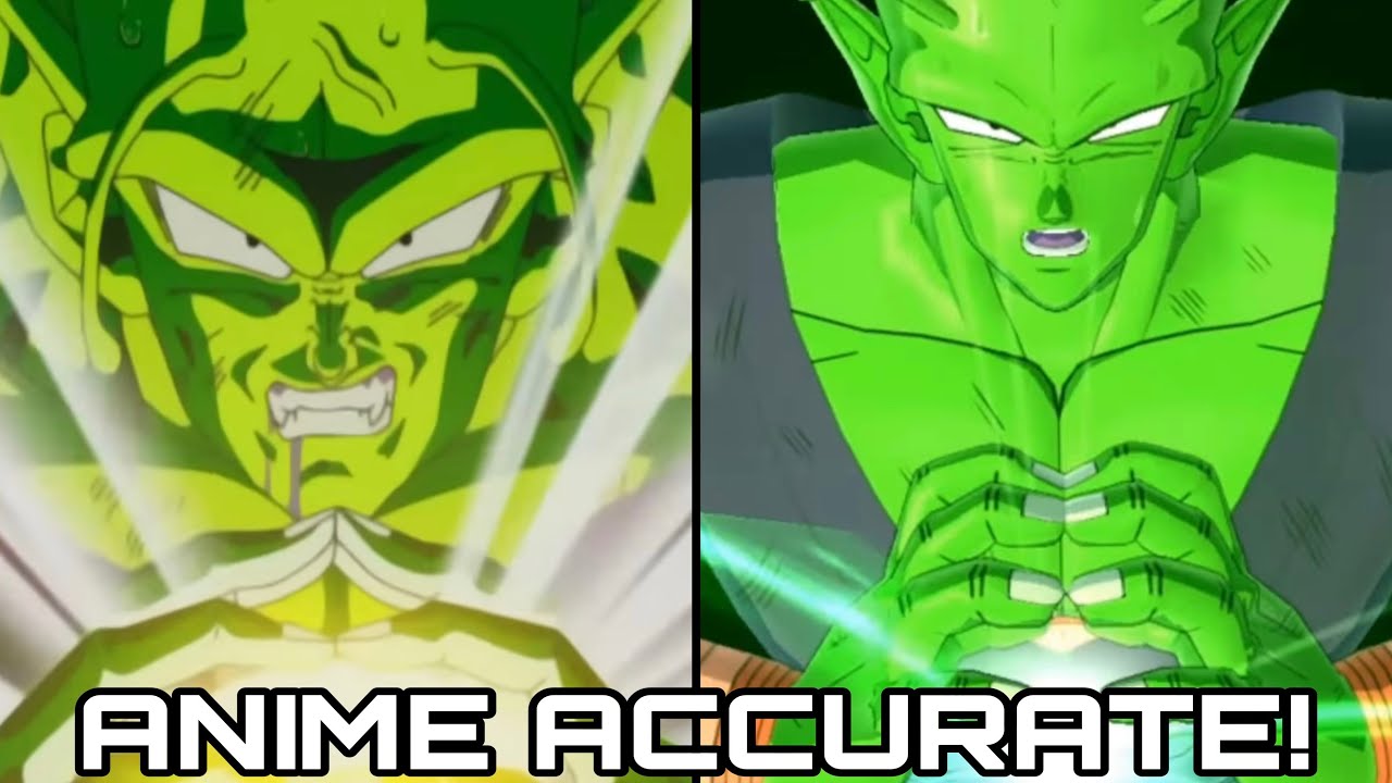 Dragon Ball Raging Blast 2 Piccolo FULL Moveset - YouTube