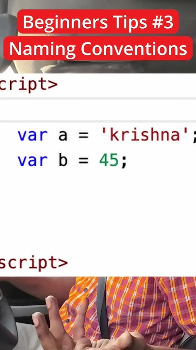 Naming conventions in programming - YouTube