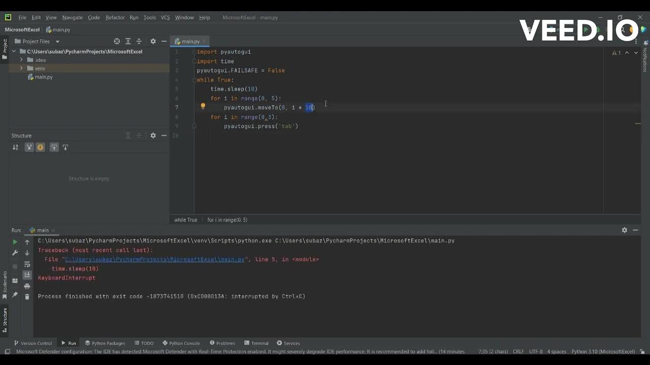mouse jiggler, using python - YouTube