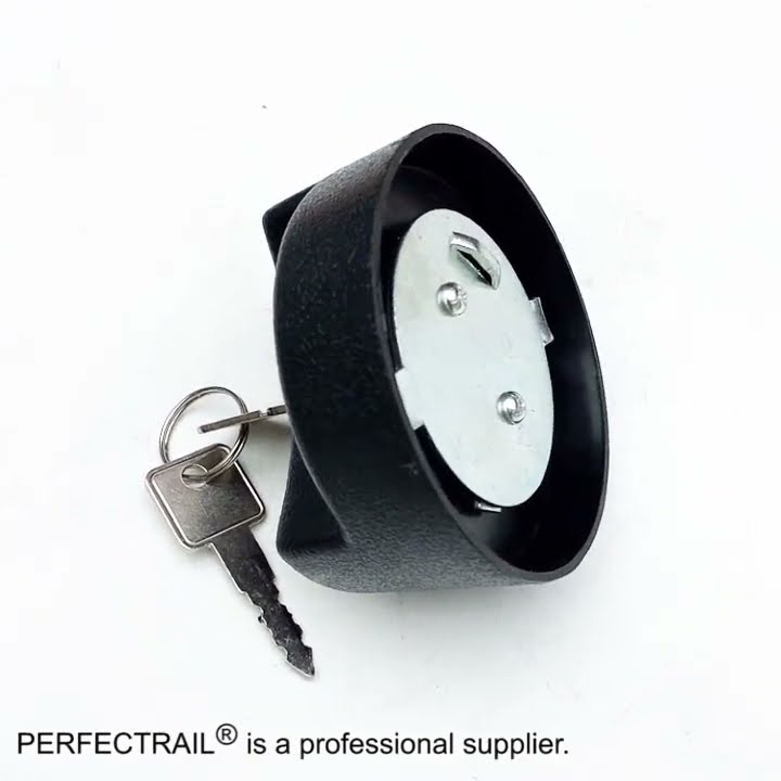 PERFECTRAIL STC4072 Oil Fuel Filler Cap & Key For Land Rover Defender ...