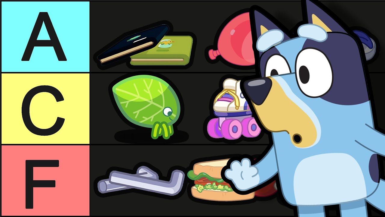 All 153 Bluey Episodes on a Tier List - YouTube