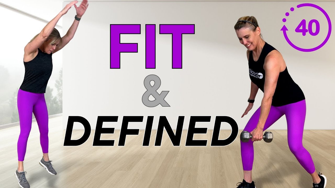 Shape And Tone Your Body With This Cardio Dumbbell Circuit - YouTube