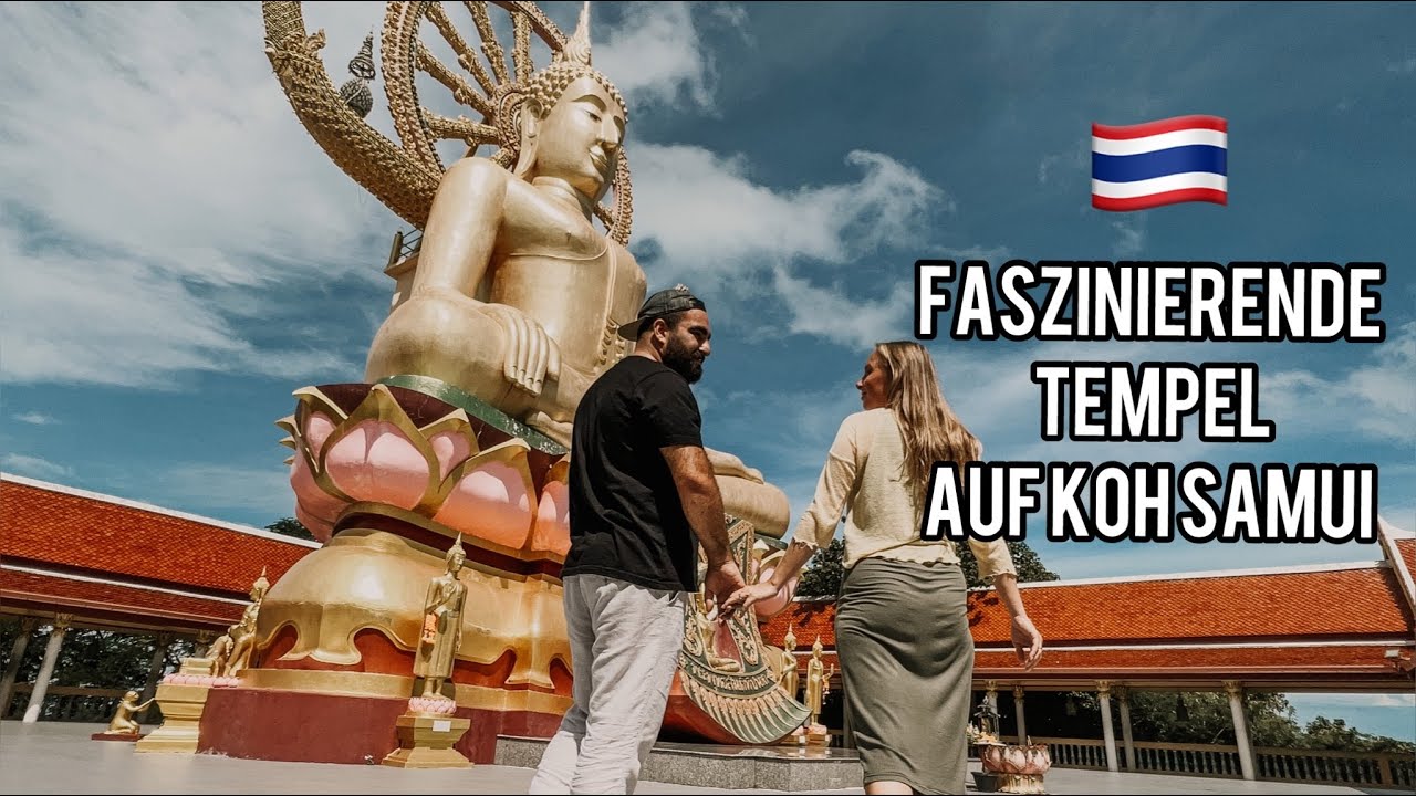 Koh Samui Tempel Big Buddha & Wat Plai Laem - Chaweng Nightmarket ...