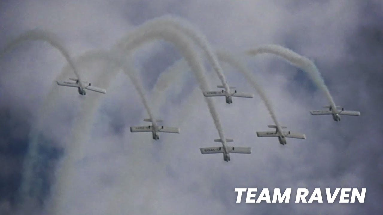 Team Raven - RV8 Aerobatic Team Display - Eastbourne Airshow 2023 - YouTube