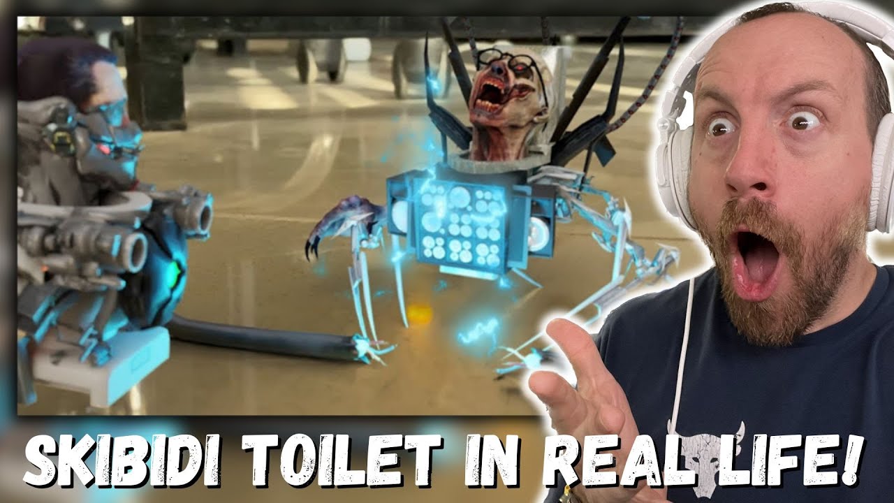 Skibidi Toilet in REAL LIFE is AMAZING! (REACTION!!!) - YouTube