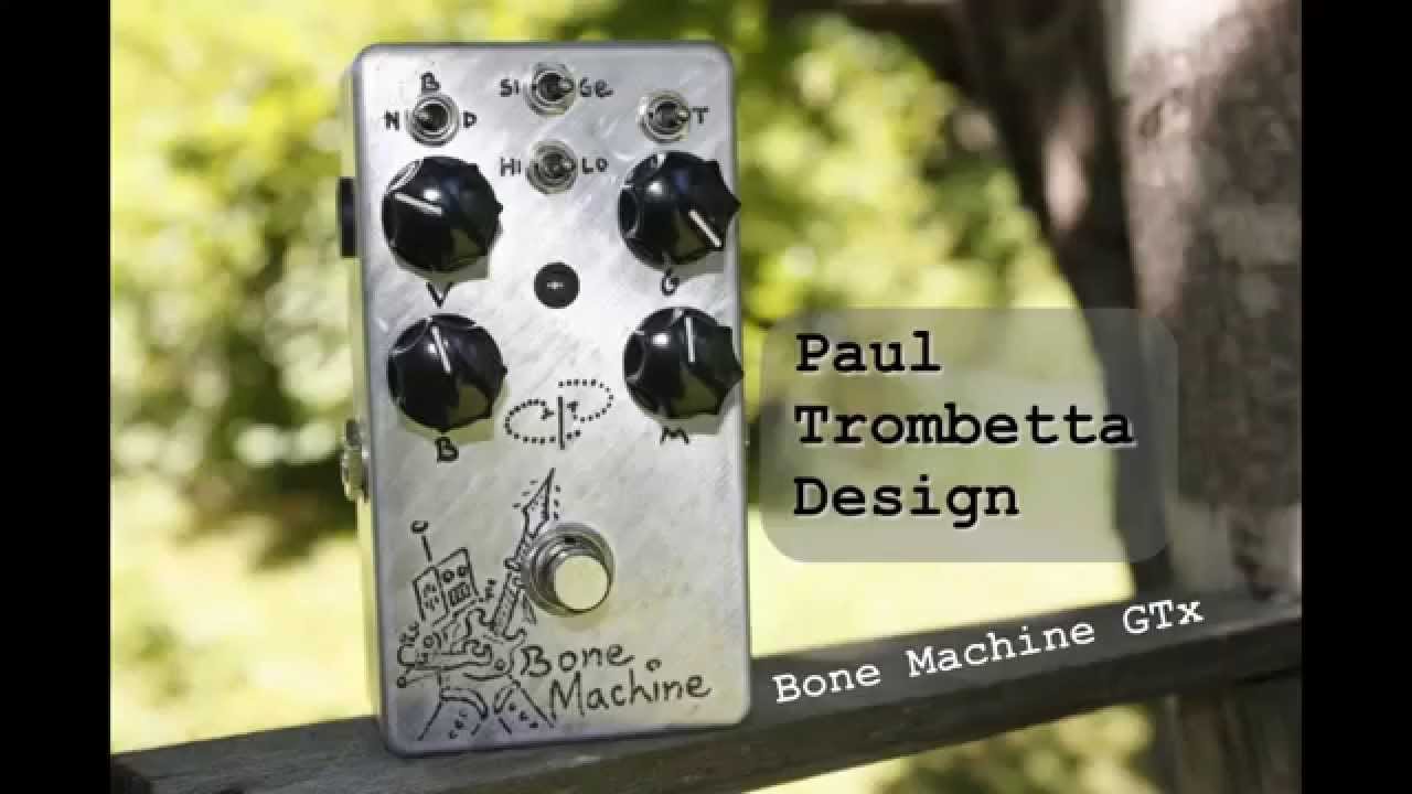 Paul Trombetta Design Bone Machine GTx - YouTube