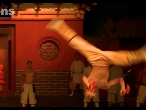 Shaolin Kung Fu: Nine Section Double Whip - YouTube