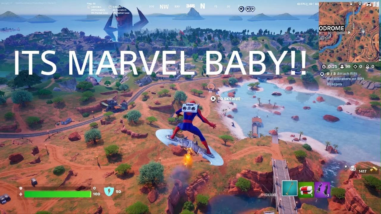 My First Solo Win RANKED FORTNITE Marvel Season - YouTube