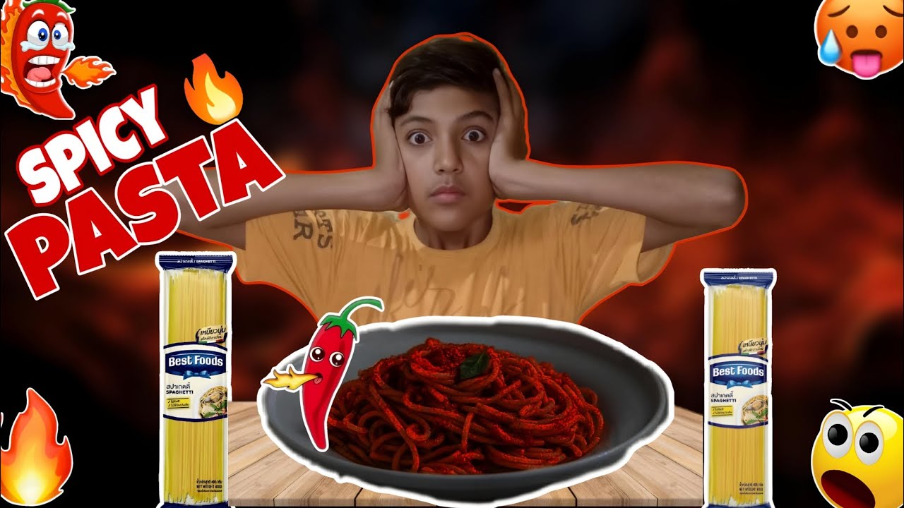 I Make spicy 🥵 pasta bohut Maza ka bana 😜 Dil kuch ho Gai pasta kha kaa ...