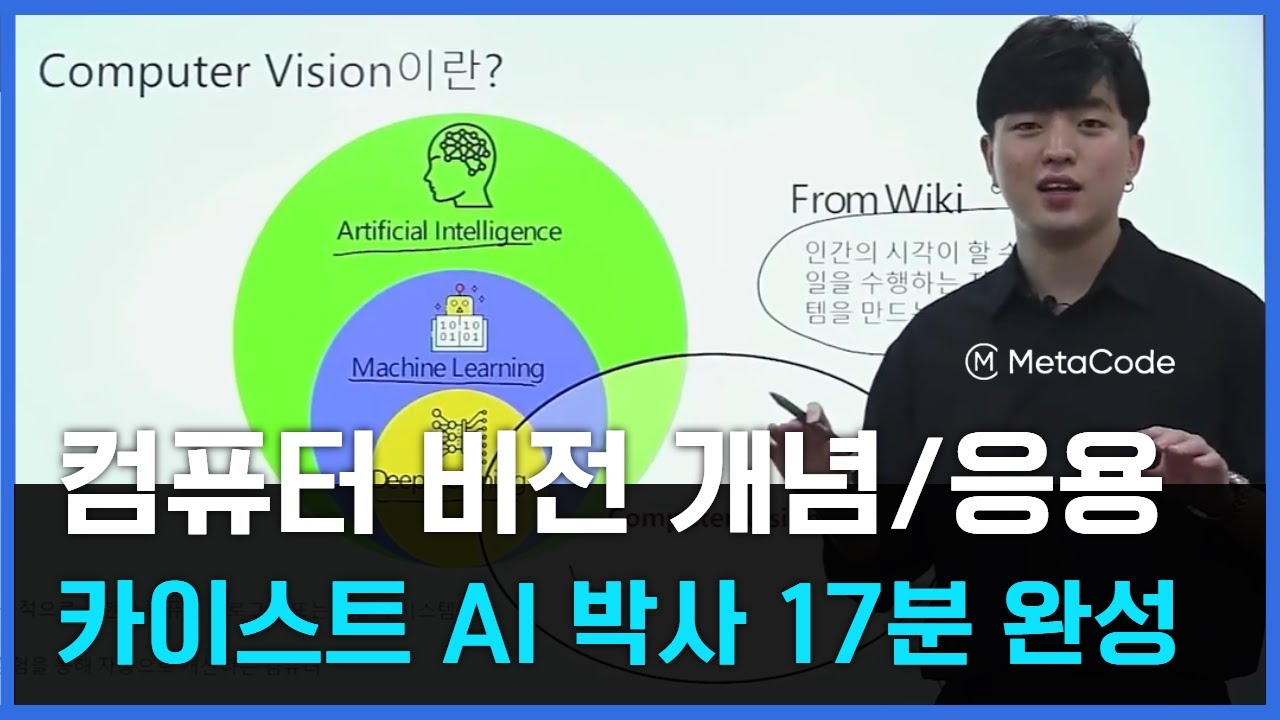컴퓨터 비전 개념과 응용분야 17분안에 쉽게 정리해드립니다ㅣ국내 Top Ai대학원 출신 Youtube