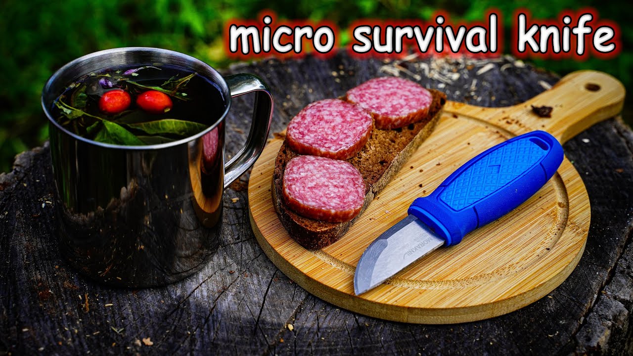 Micro Survival Knife that can do a lot | Mora Eldris - YouTube