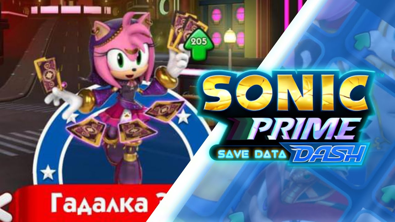 Sonic Prime Dash New Save Data Download With New Characters:Idol Shadow ...
