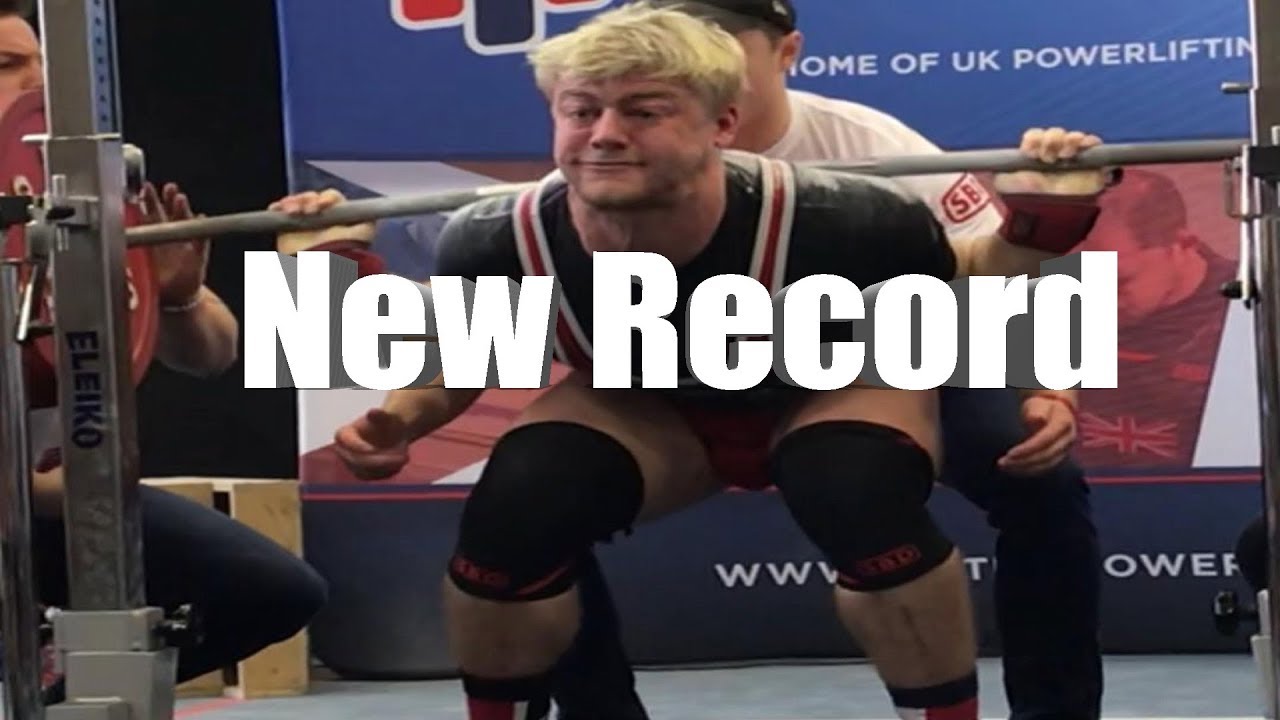 New British Squat Record !! - YouTube