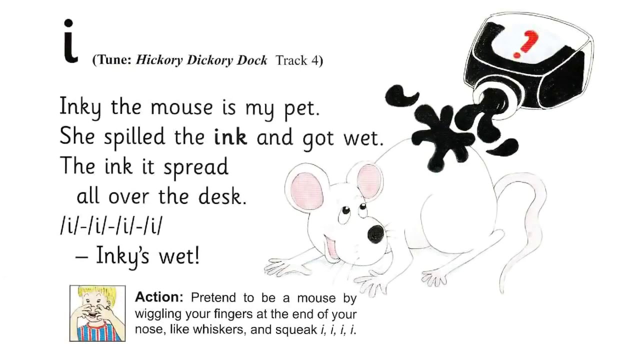 Inky The Mouse - Kids Rhymes - YouTube