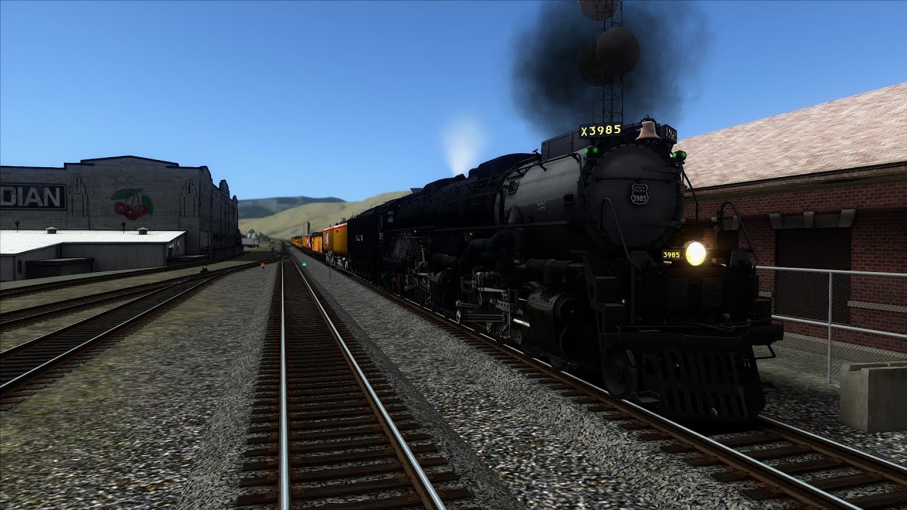Using UP Steam and A4s in Train Simulator Classic - YouTube