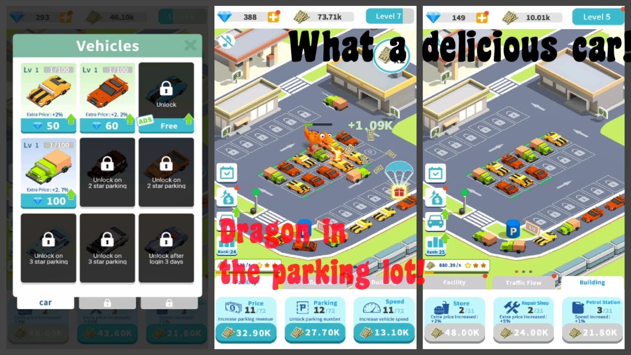 Idle Car Parking (Gameplay Android) - YouTube