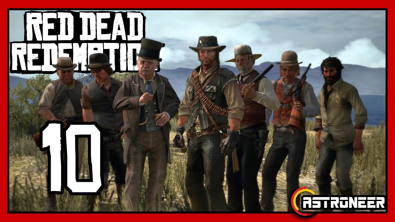 Red Dead Redemption - 10 - Überfall auf Fort Mercer (Deutsch) - YouTube