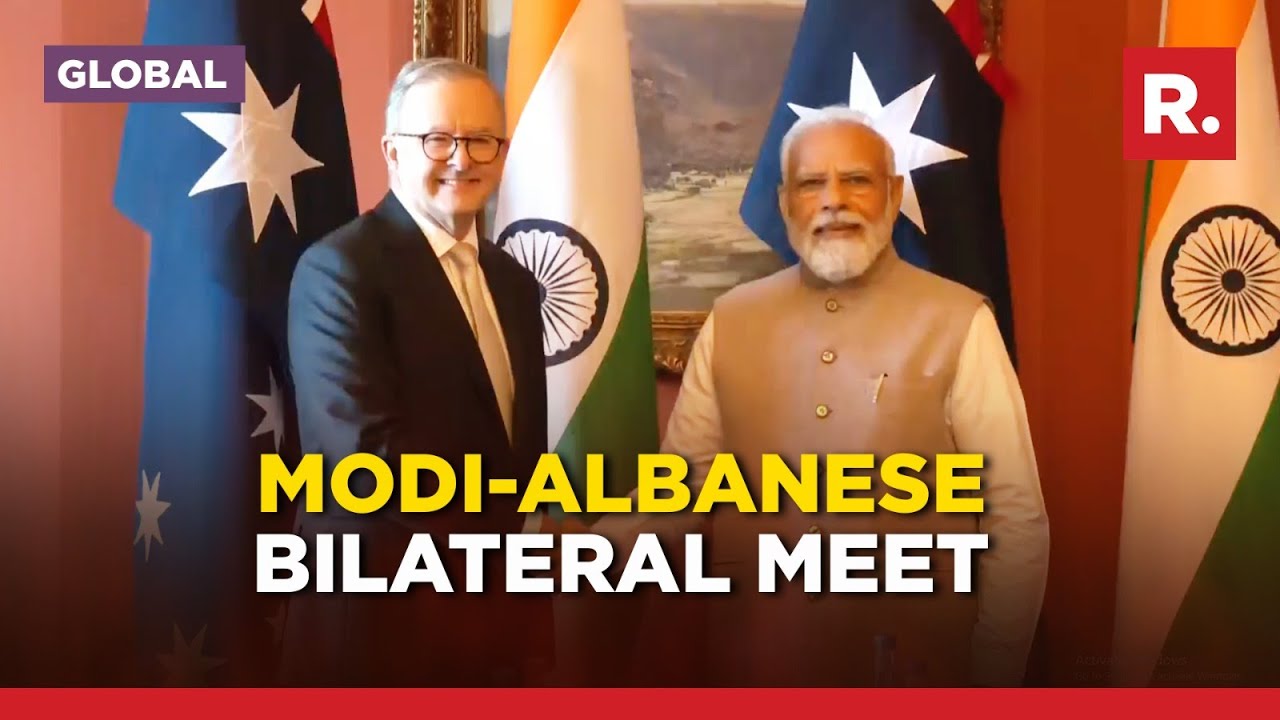 PM Modi Holds Bilateral Meet With Australian PM Anthony Albanese, In ...