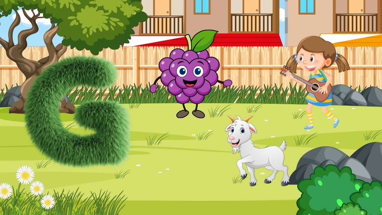 Groovy G Song for Kids# Learn Words That Start with G# - YouTube